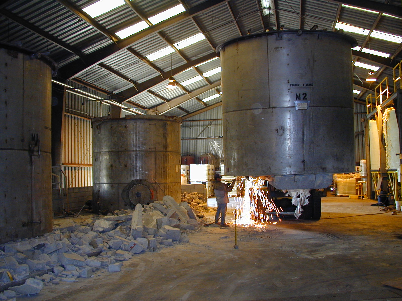 Tank Demolition | Demolition & Recycling | Tank Recycling